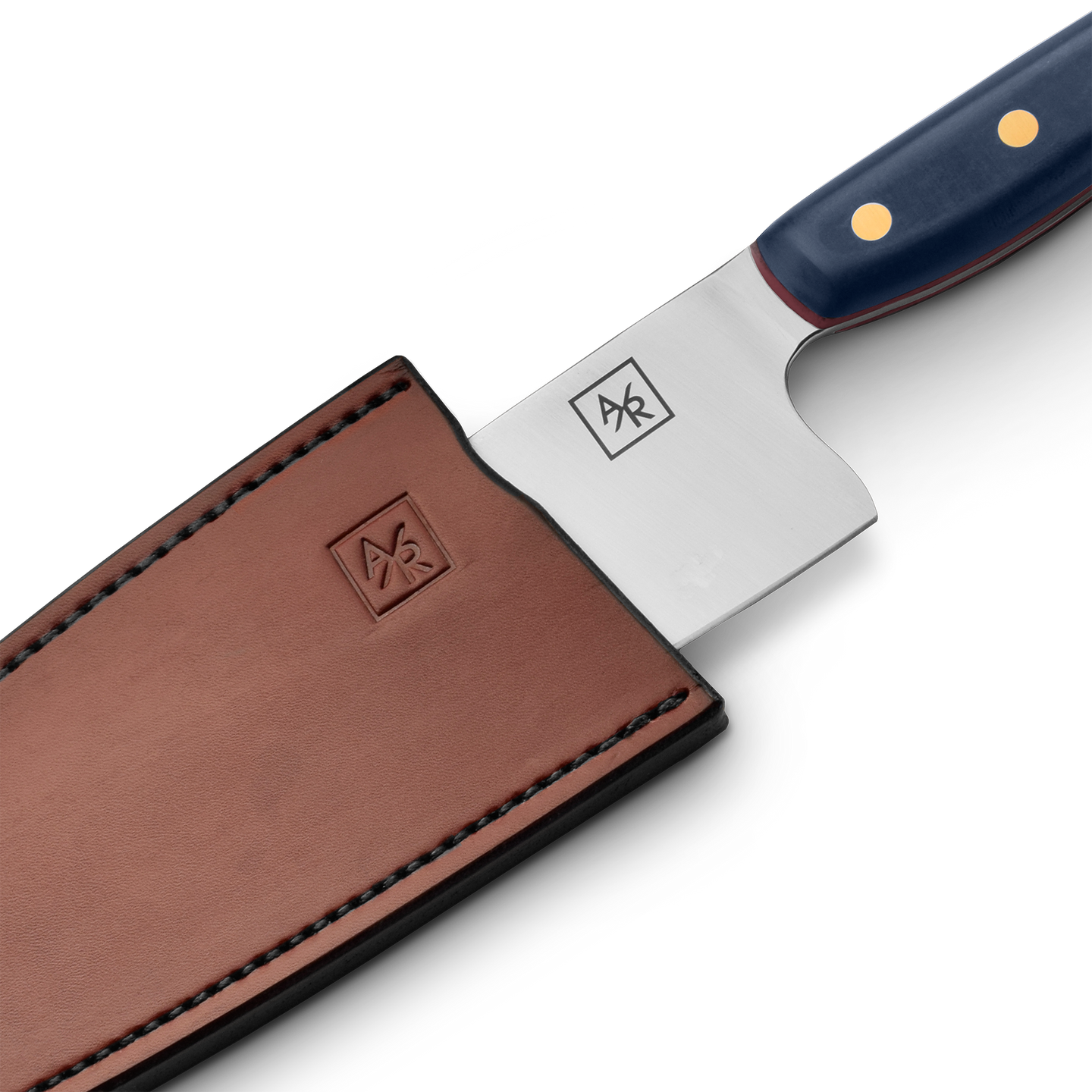Artisan Handmade Chef Knife | Elmax Steel | Leather Sheath Included ...